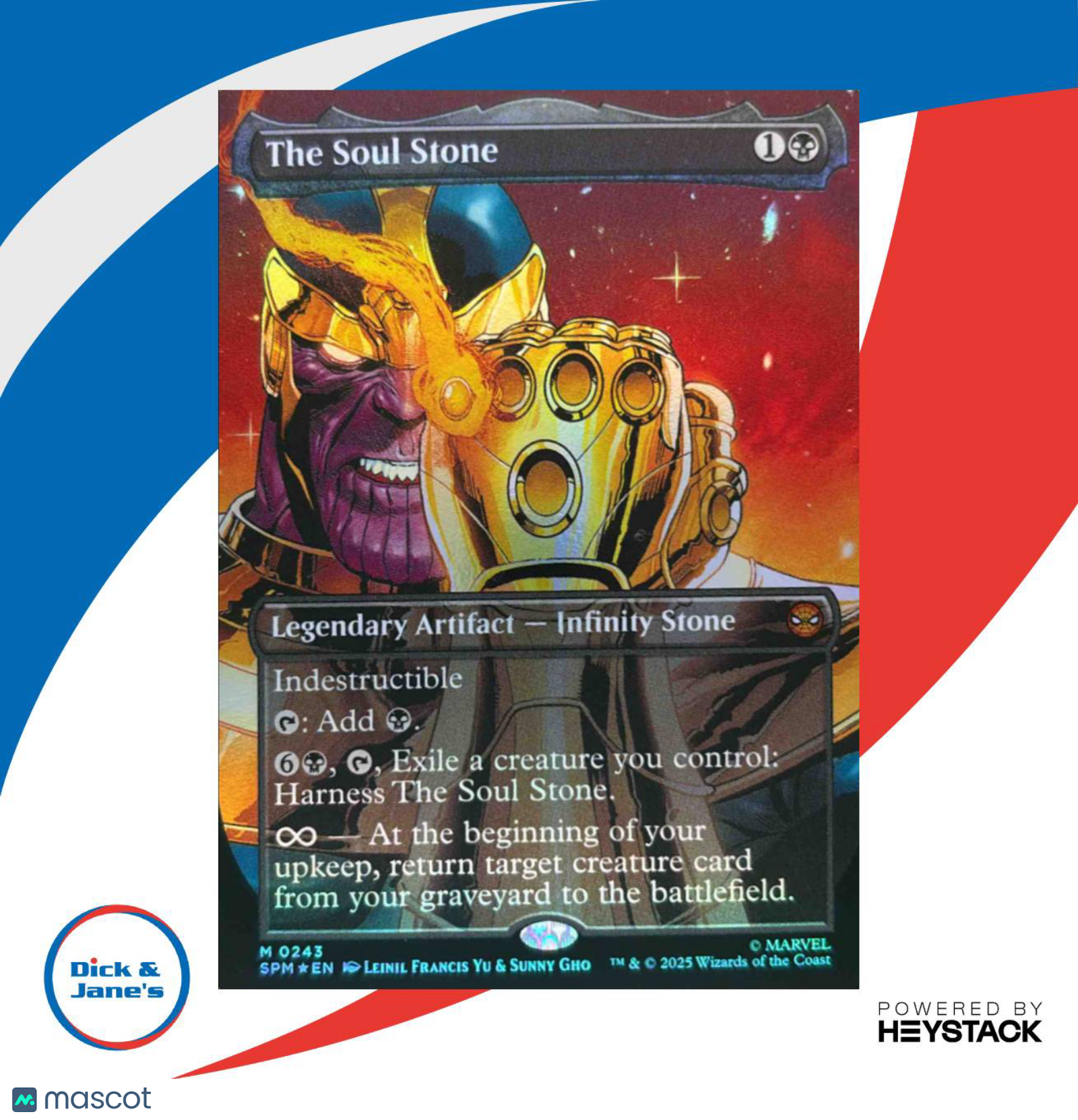 Magic the Gathering The Soul Stone (Borderless)