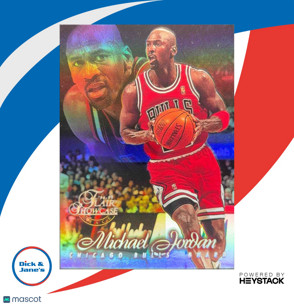 1996-97 Fleer Flair Showcase Michael Jordan Row 1