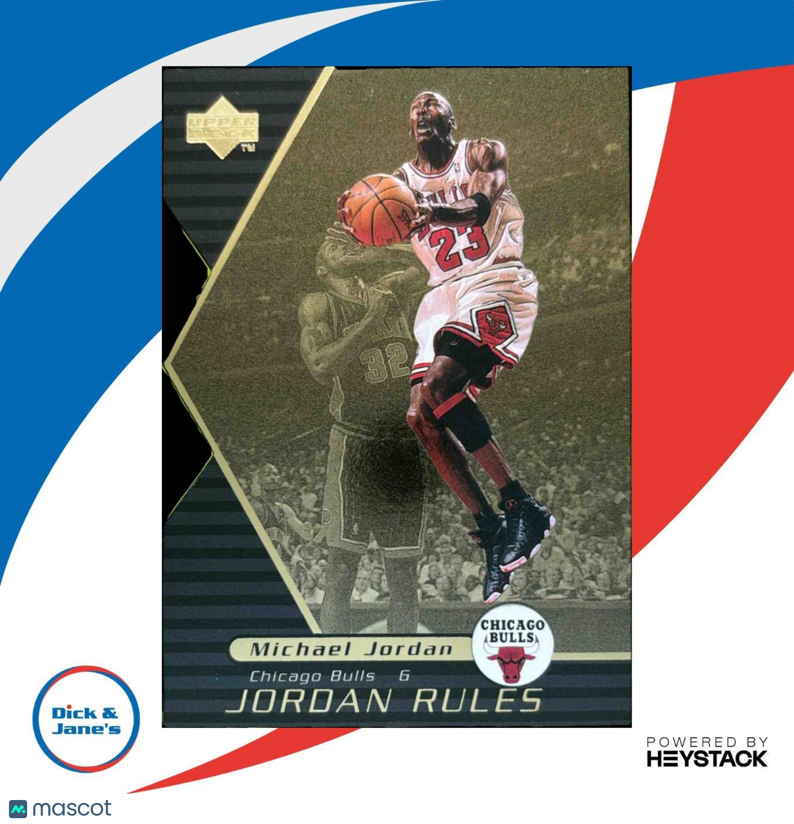 1998-99 Upper Deck Ovation Michael Jordan Rules #J13