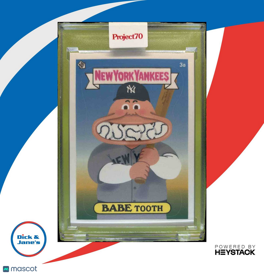 2021 Topps Project70 Babe Ruth #767 "Babe Tooth" New