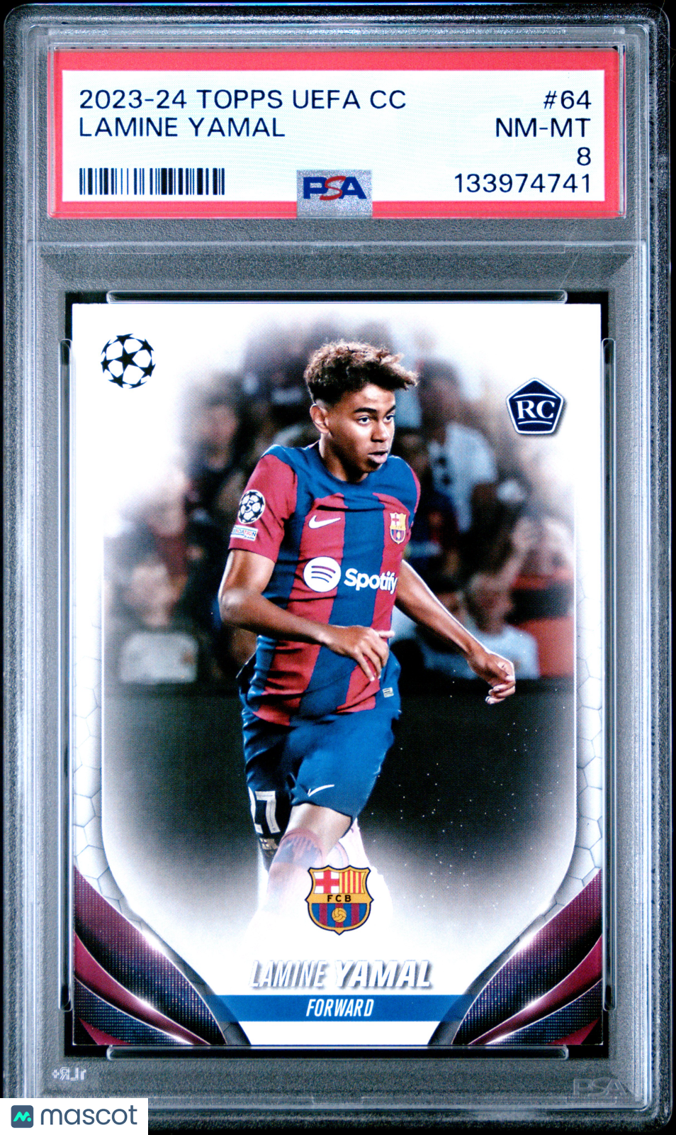 2023-24 Topps UEFA Club Competitions CC Lamine Yamal