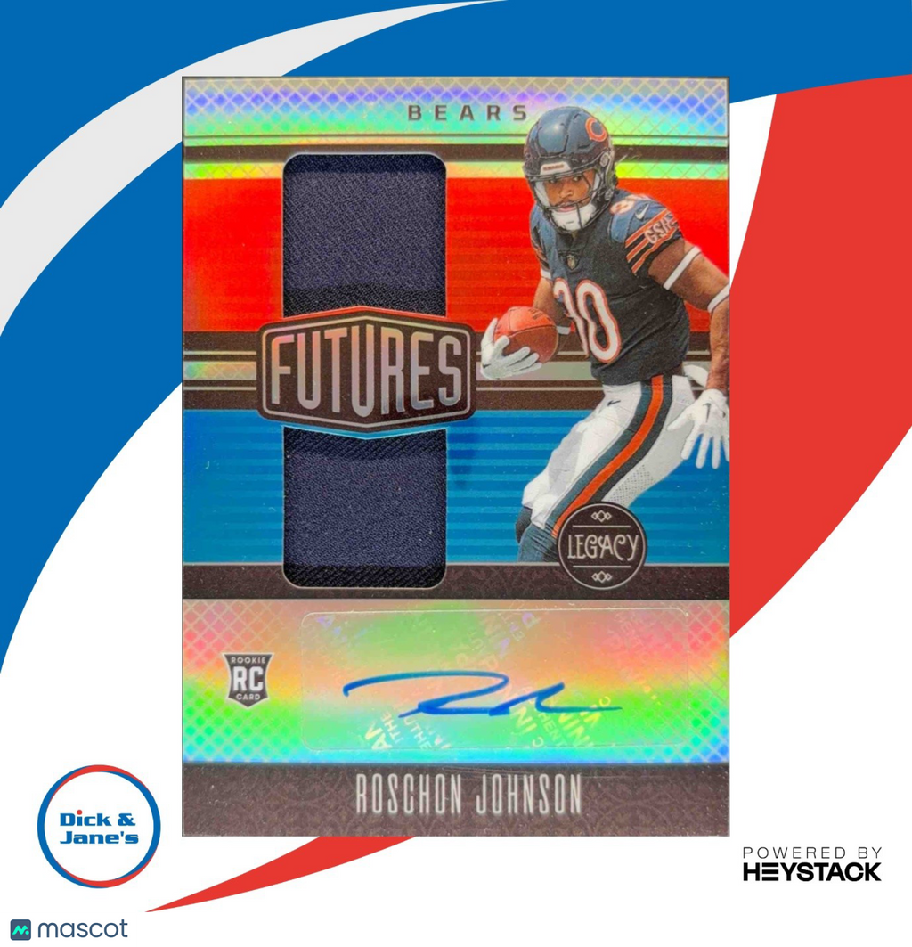 2023 Legacy Roschon Johnson Futures Dual Patch Auto