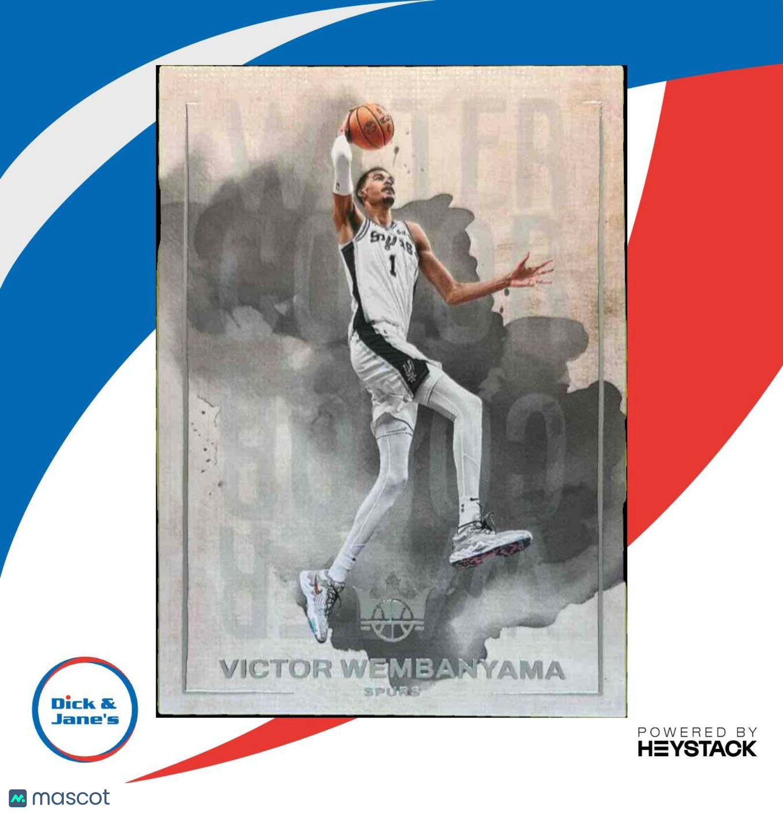 2024-25 Panini Court Kings Victor Wembanyama Water