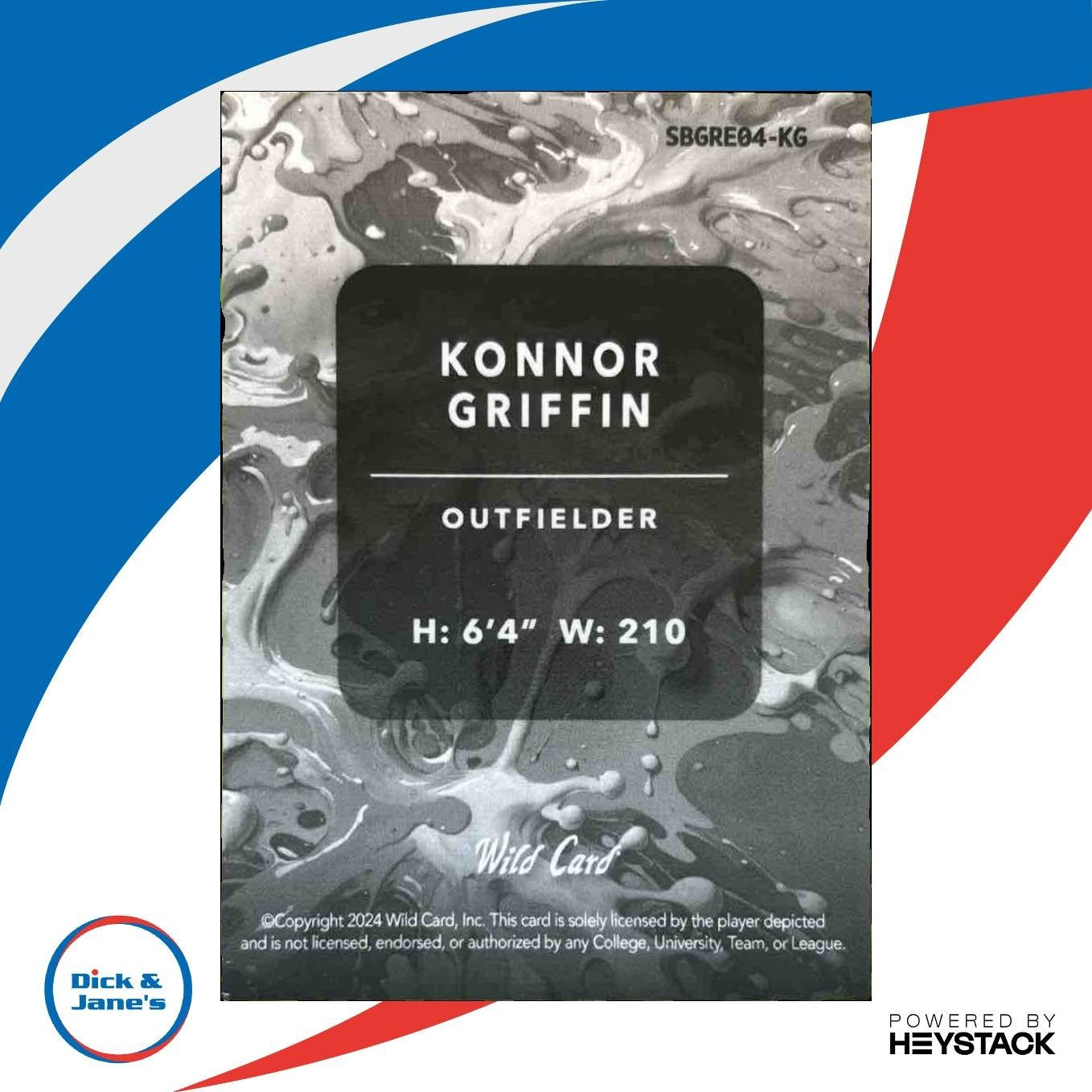 2024 Wild Card Splat Green /5 Konnor Griffin - Dick