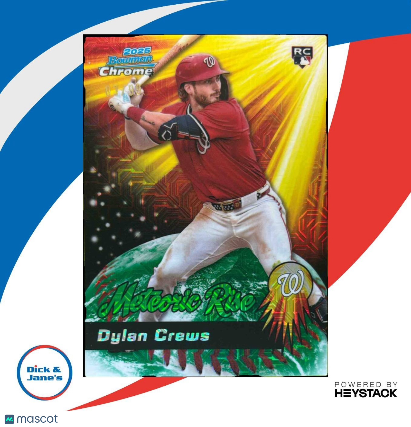 2025 Bowman Chrome Mega Box Dylan Crews Meteoric Rise