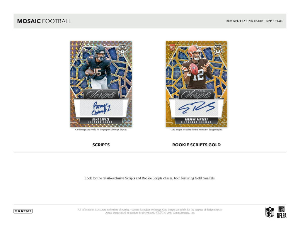 2025 Panini Donruss Football NFL Blaster Box (11 Rated