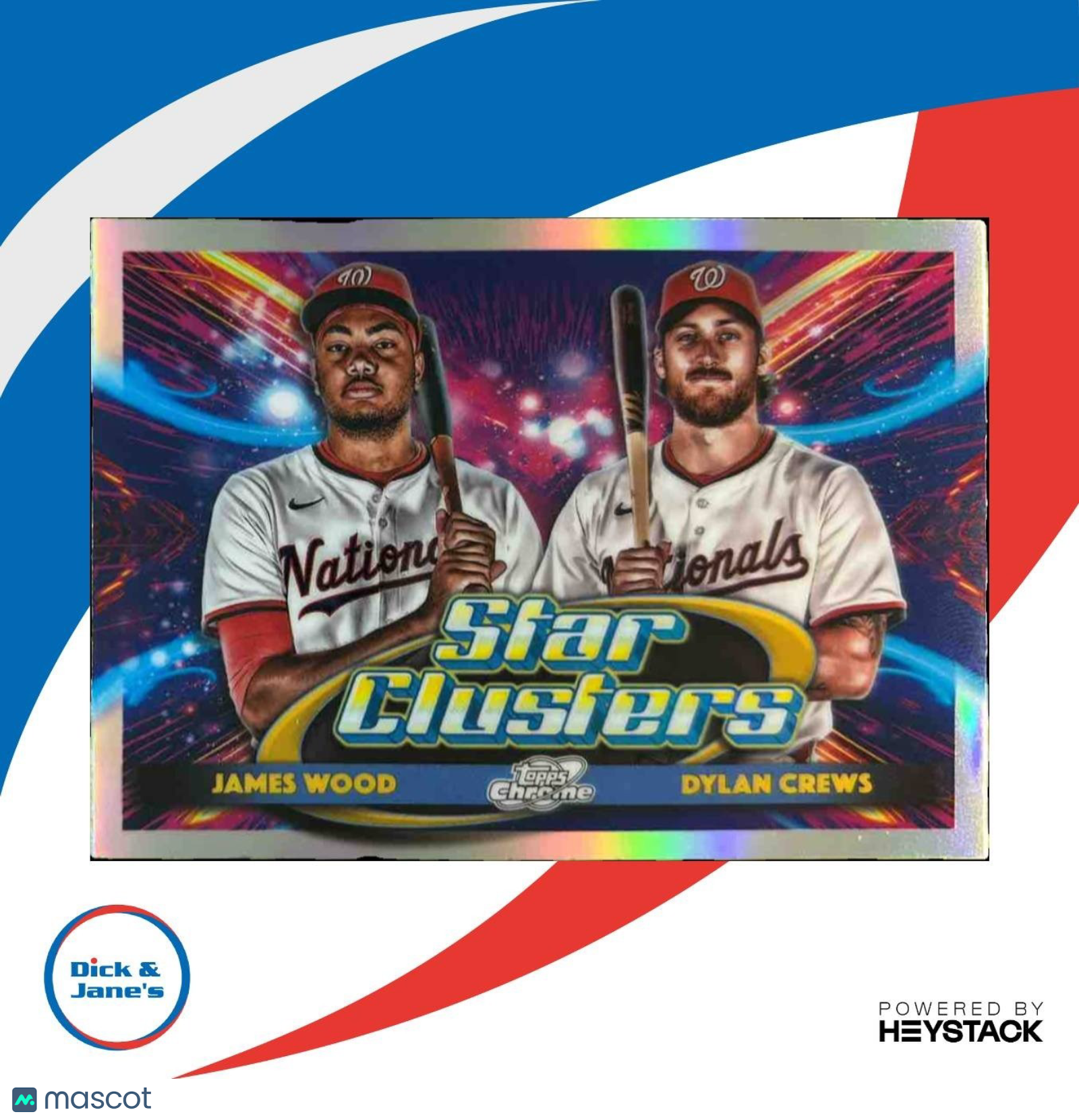 2025 Topps Cosmic Chrome James Wood Dylan Crews Star