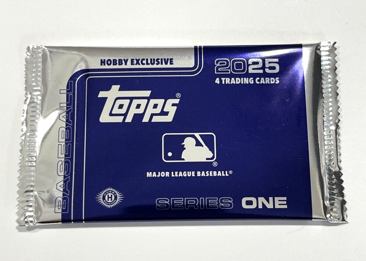 One Silver Pack from 2025 Topps Series 1 MLB Baseball